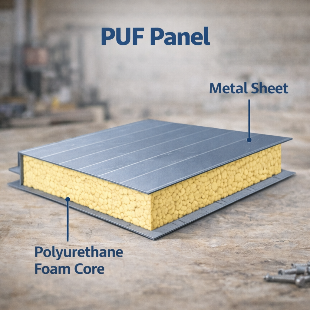 PUF Panel vs Sandwich Panel Difference: Which One is Better for Your ...